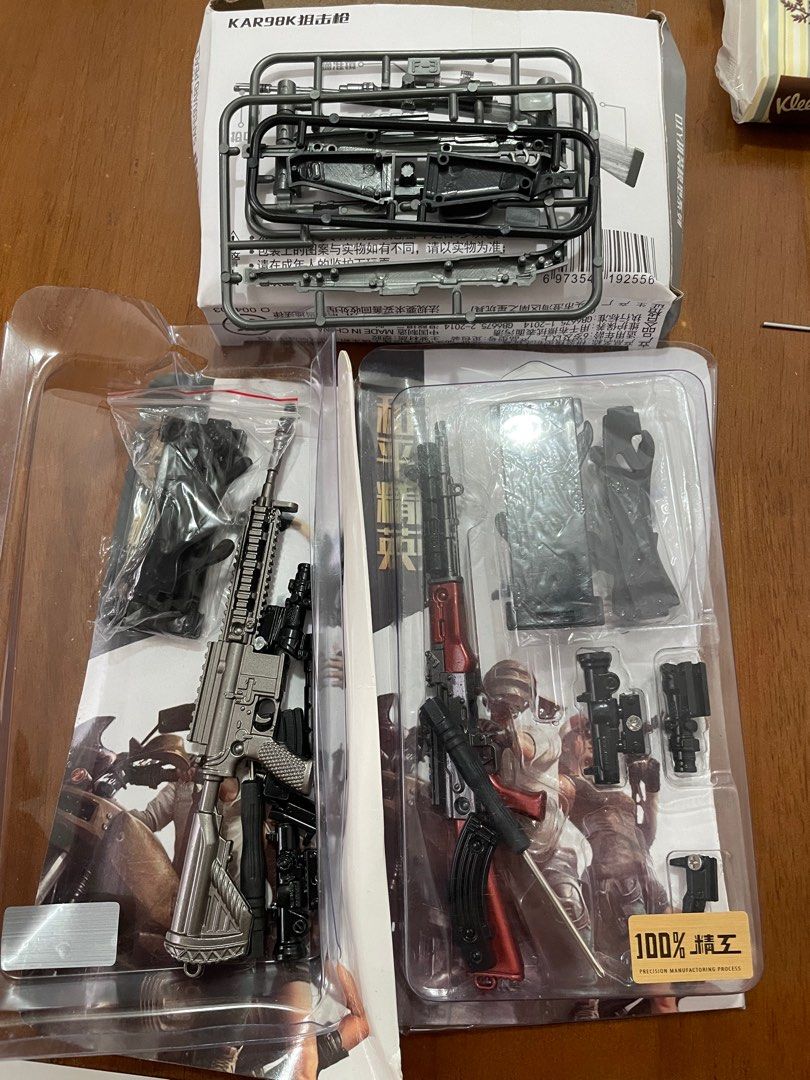 PUBG Toy Gun display M416 AKM, Hobbies & Toys, Toys & Games on Carousell