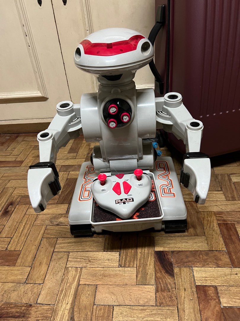 RAD 1.0 Vintage Radio Remote Controlled Robot Retro 90s Toymax Rare ...