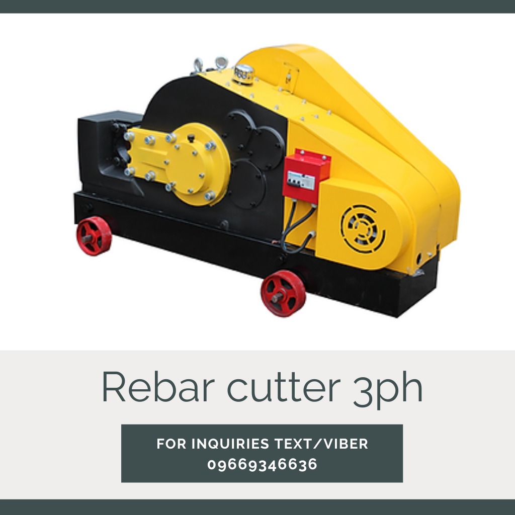 Rebar Cutter 3ph, Commercial & Industrial, Construction Tools ...