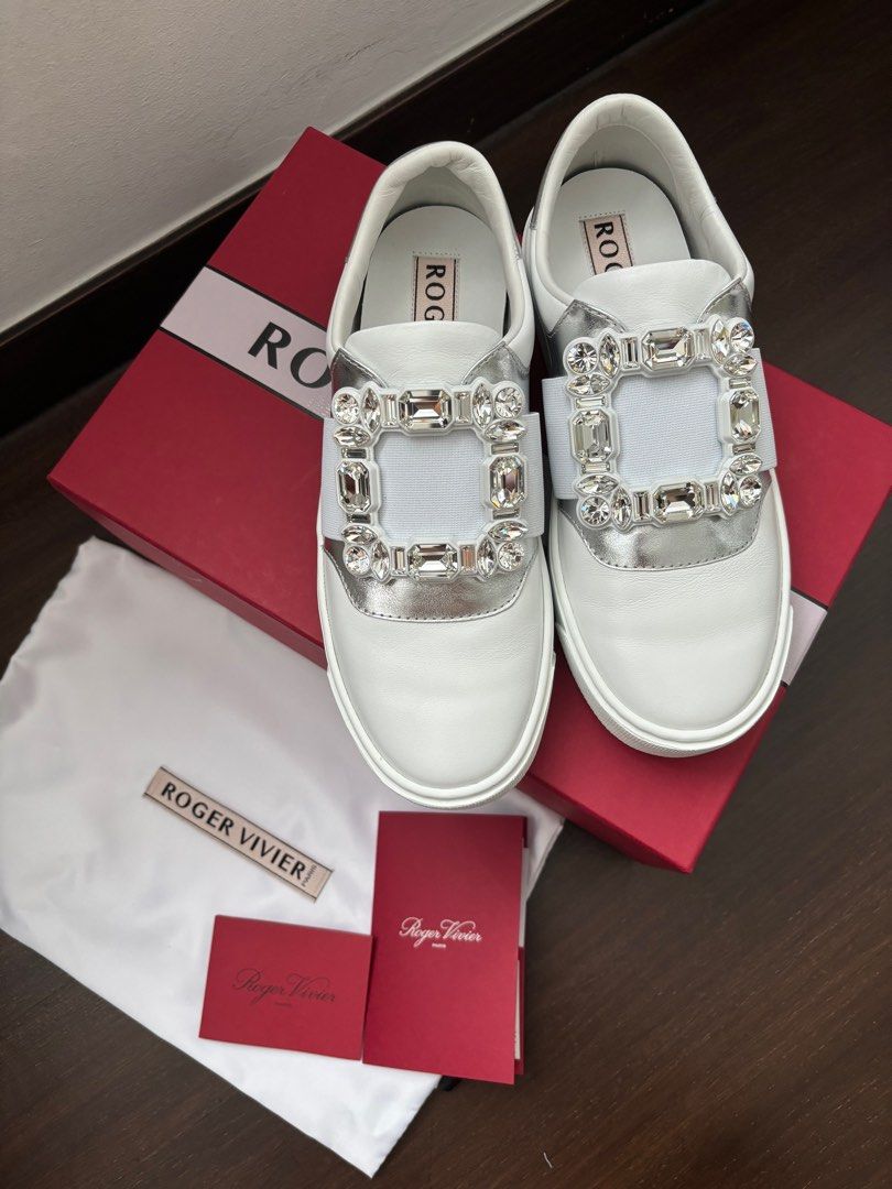Roger Vivier RV shoes, Luxury, Sneakers & Footwear on Carousell