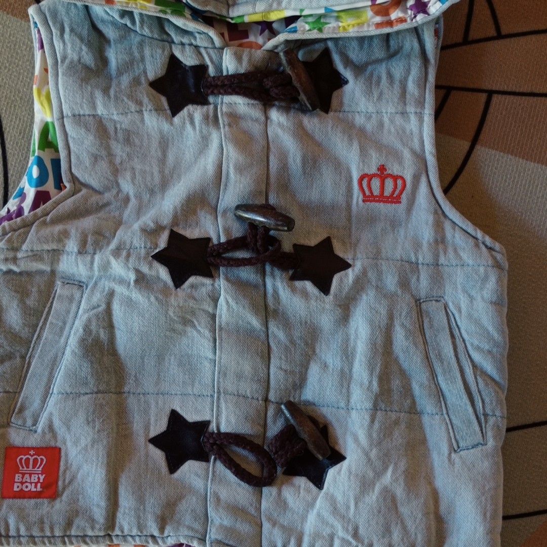 rompi busa anak baby doll. rompi busa anak baby doll warna denim. usia ...