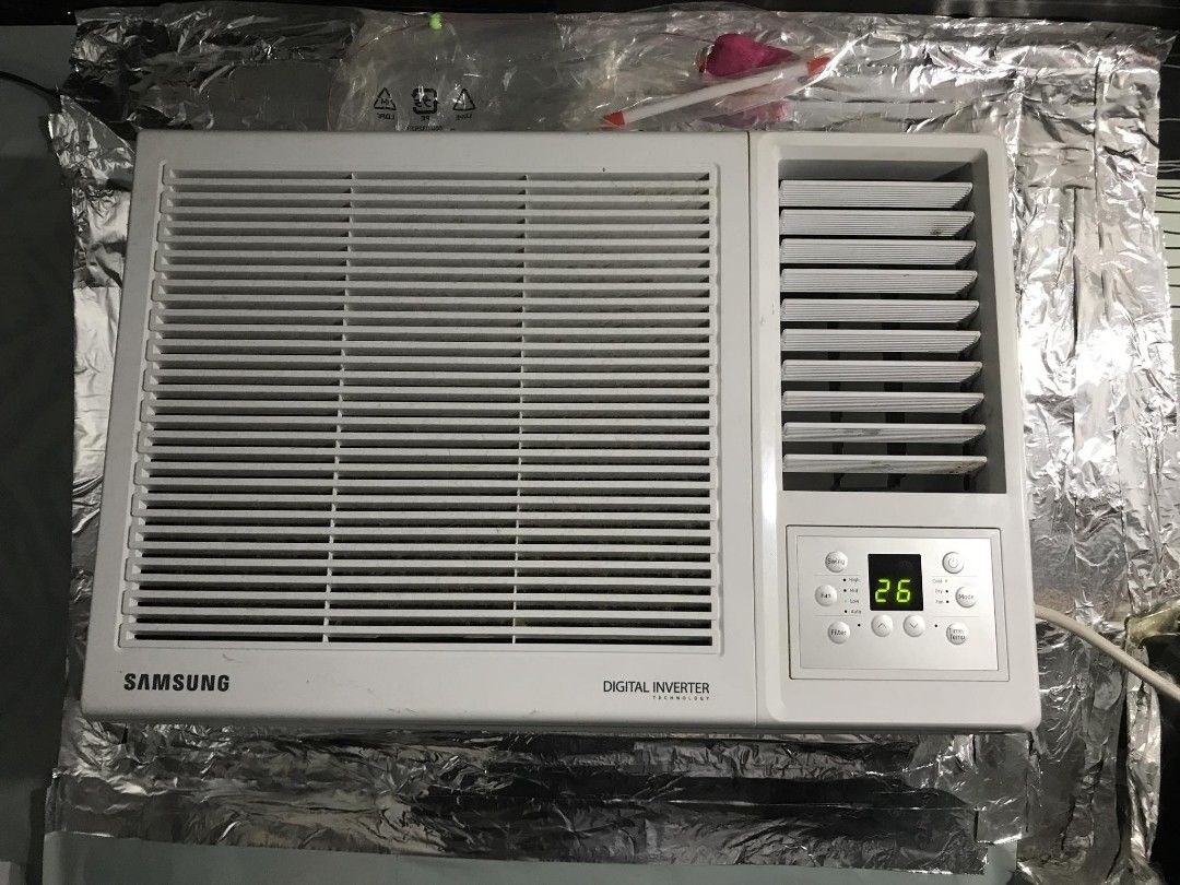 Samsung Digital Inverter Aircon 1.5HP, TV & Home Appliances, Air ...