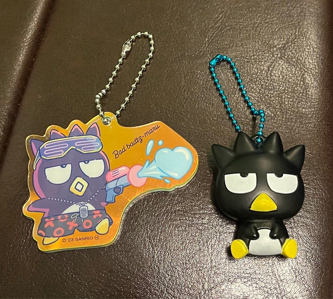 Sanrio BAD BADTZ MARU Keychain Combo, Hobbies & Toys, Toys & Games on ...