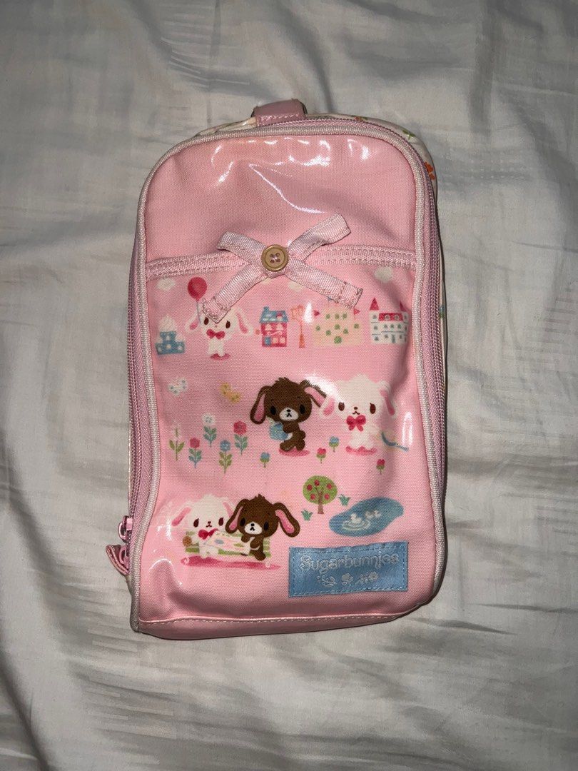 sanrio sugarbunnies pouch bag makeup bag cute soft coquette goth grunge ...