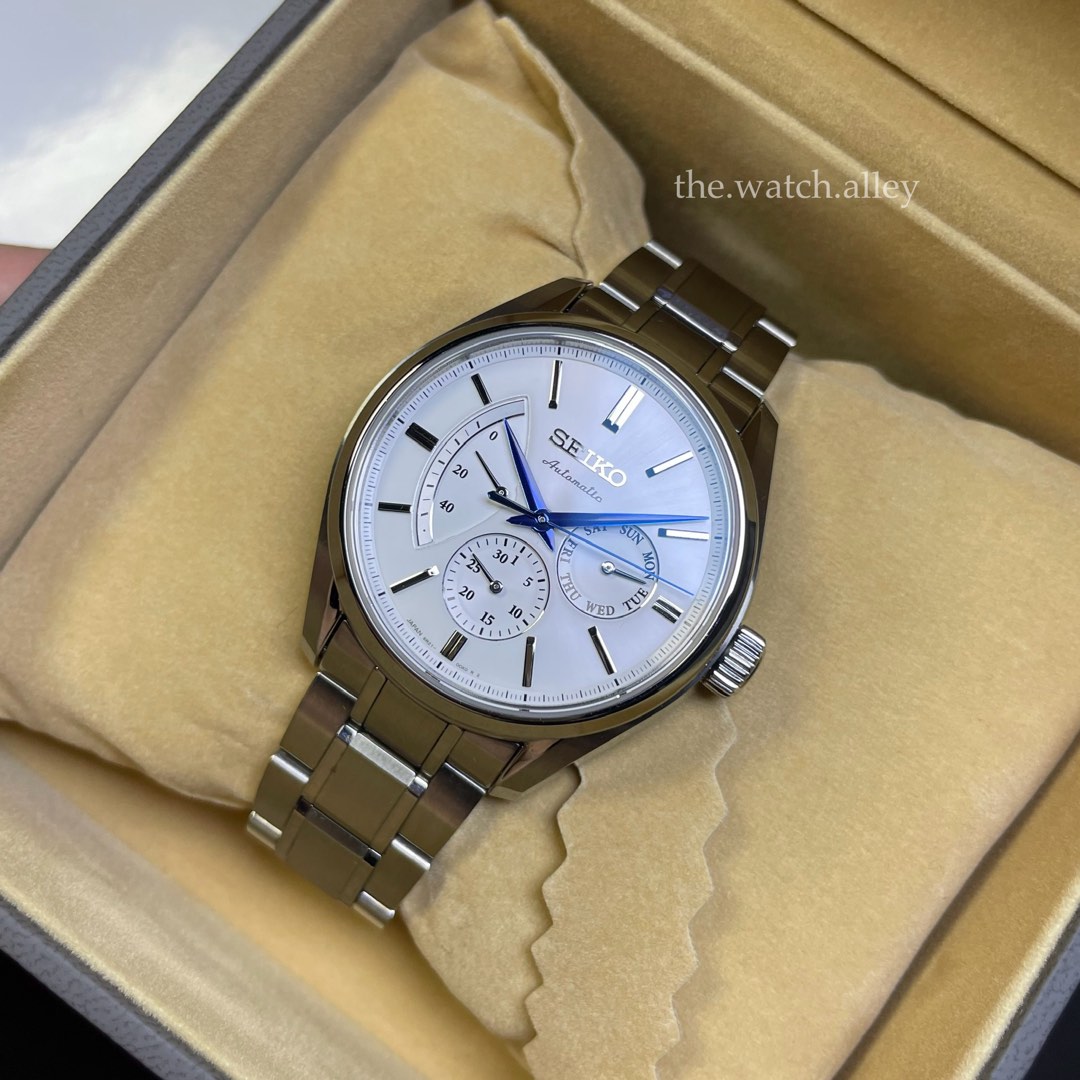 Seiko Presage - Retrograde White SARW021 - JDM - Dress Watch, Men's ...