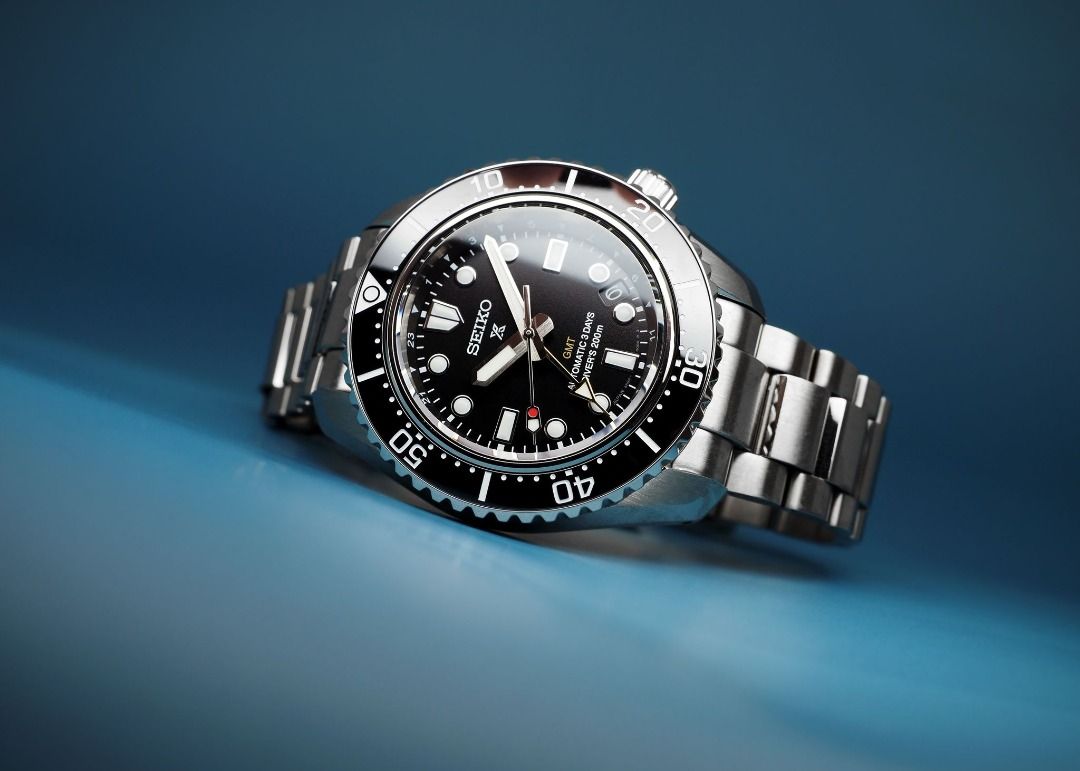 Seiko Prospex SPB383J1 Sea 1968 Heritage Diver's GMT Black Automatic ...