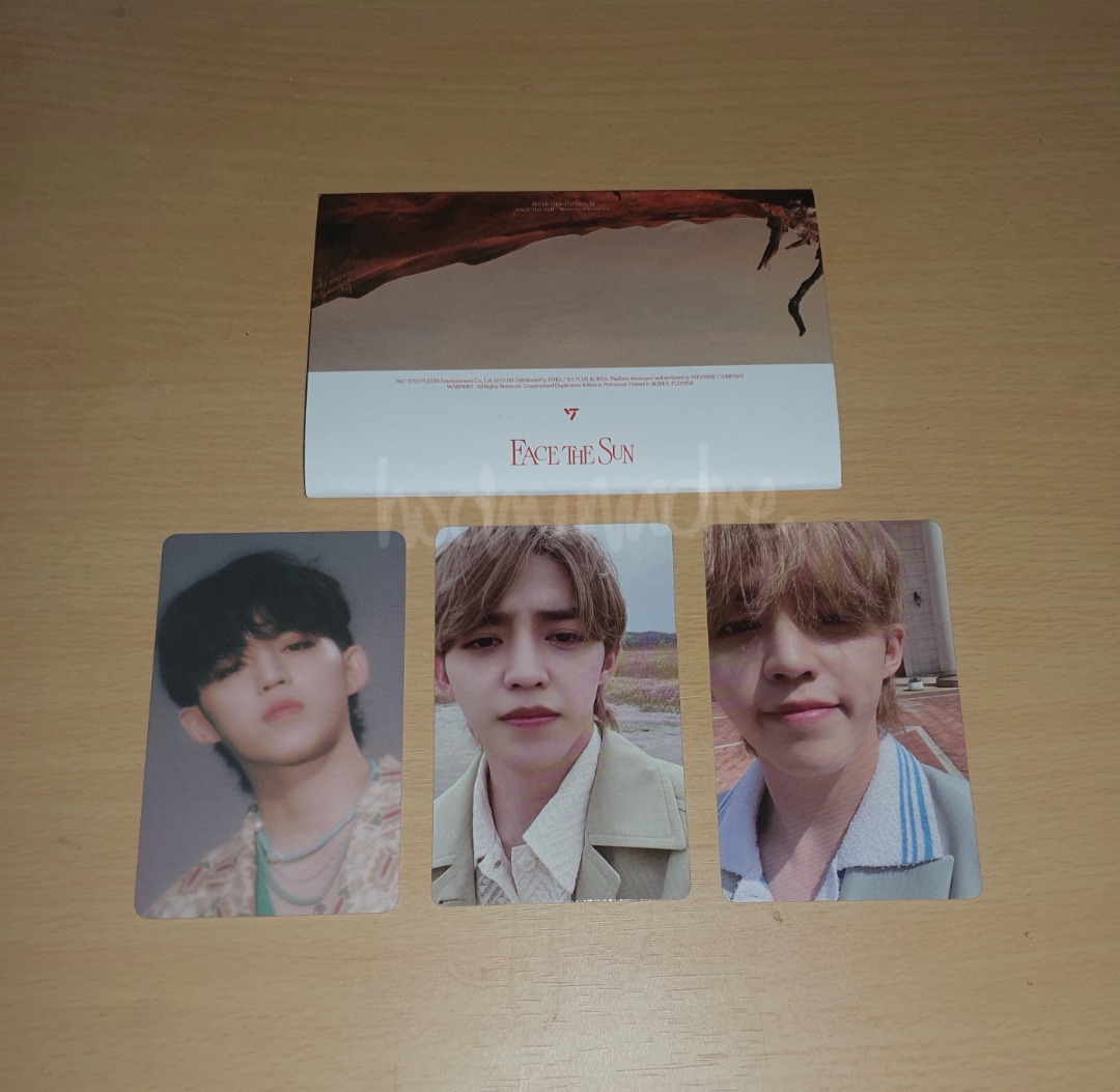 SEVENTEEN Seungcheol FTS Weverse Album Ver, Hobbies & Toys, Memorabilia ...