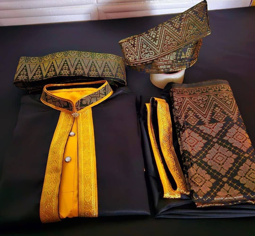 Sewa Baju Tradisional Panglima Awang Mat Kilau Baju Layang, Men's ...