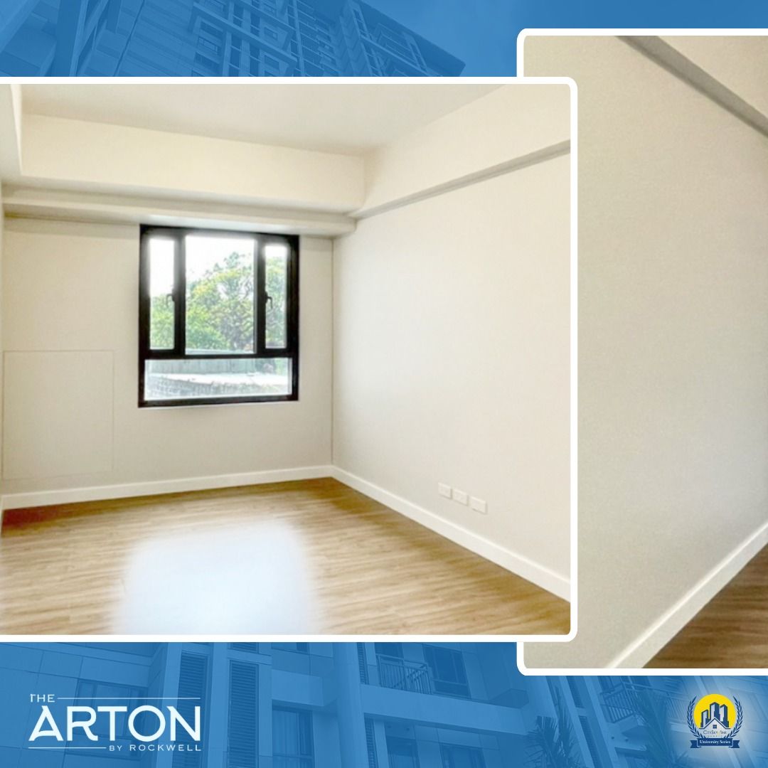 Spacious Studio Unit in Katipunan - The Arton by Rockwell near Ateneo ...