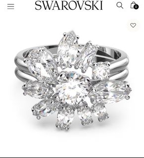 Swarovski Ring, Women's Fashion, Jewelry & Organisers, Rings on Carousell