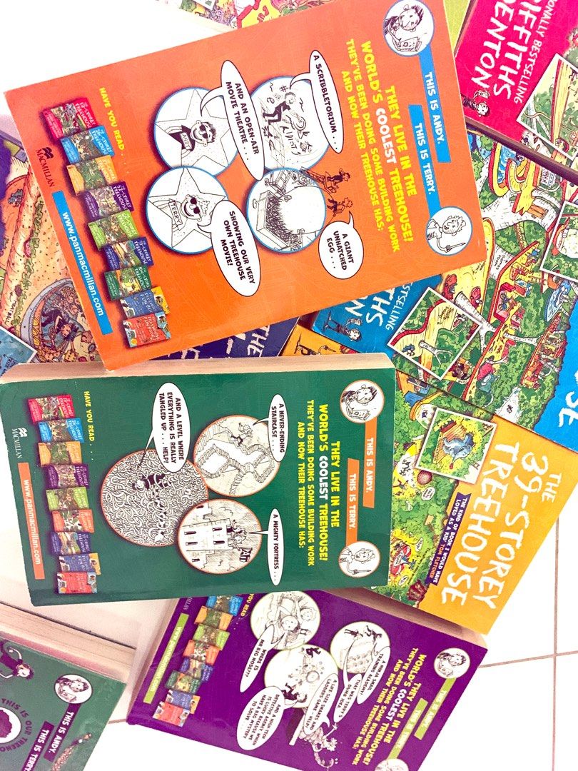 The Storey Treehouse Series by Andy Griffiths & Terry Denton, Hobbies ...