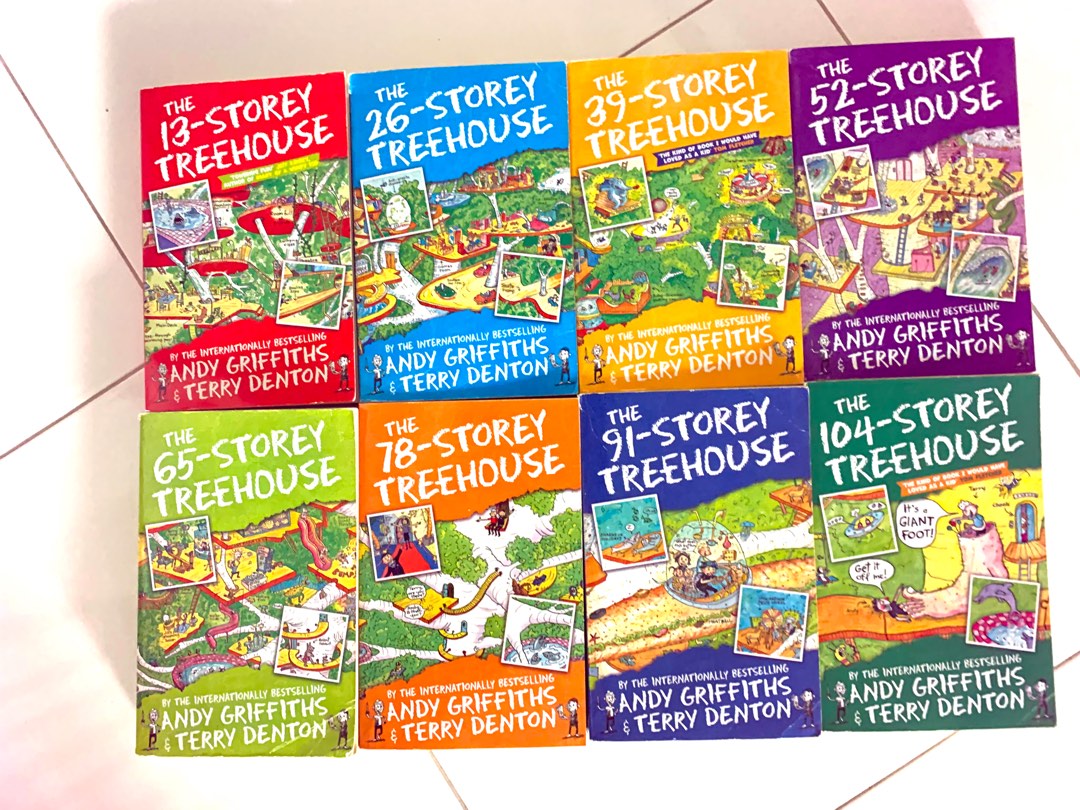 The Storey Treehouse Series by Andy Griffiths & Terry Denton, Hobbies ...