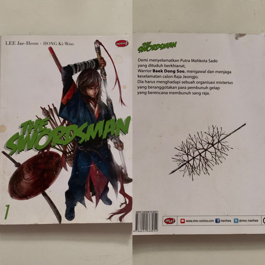 The Swordsman LEE Jae-Heon - HONG Ki-Woo, Buku & Alat Tulis, Komik dan ...