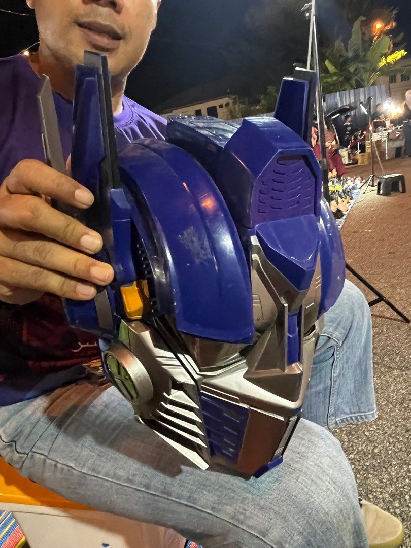 Transformers Mask Talk, Hobbies & Toys, Toys & Games on Carousell