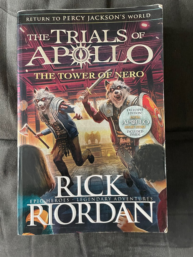 Trials Of Apollo The Tower Of Nero By Rick Riordan Hobbies And Toys