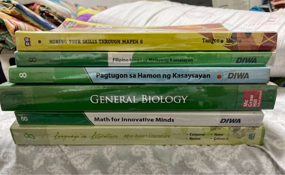 UST JHS grade 8 books all in, Hobbies & Toys, Books & Magazines ...