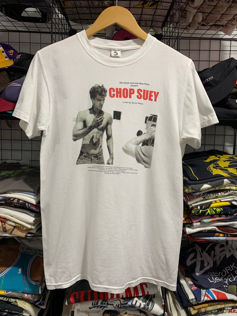Vintage Rare Bruce Weber Chop Suey Weberbilt Tshirt Mens Fashion
