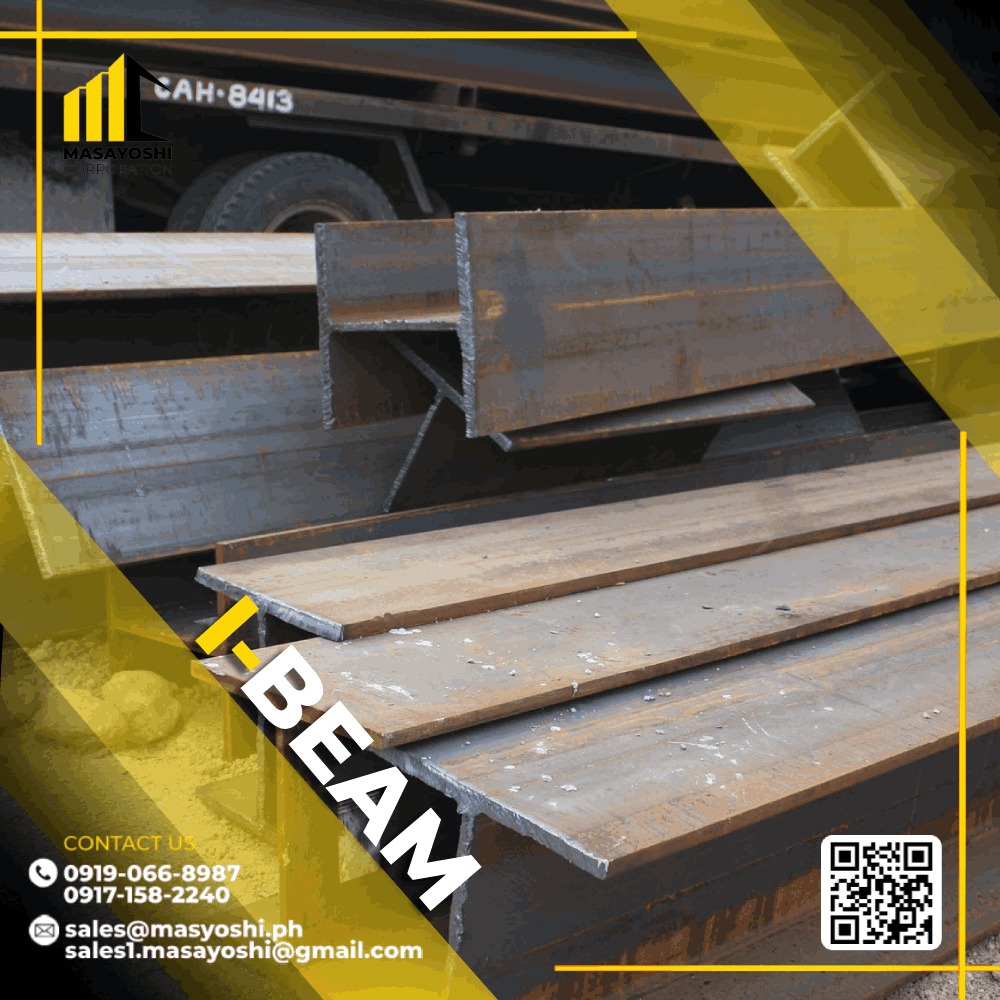 WIDE FLANGE 8 X 4 10# 6MTRS, Ibeam, Angle Bar, Cyclone Wire, Hoist ...