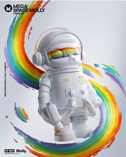 Popmart MEGA Space Molly Graffiti 5th Anniversary 400%, Hobbies & Toys ...