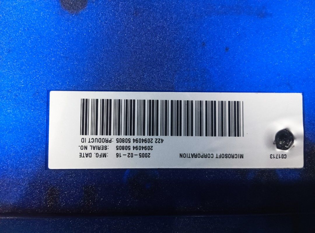 xbox OG blue limited edition, Video Gaming, Video Game Consoles, Xbox ...