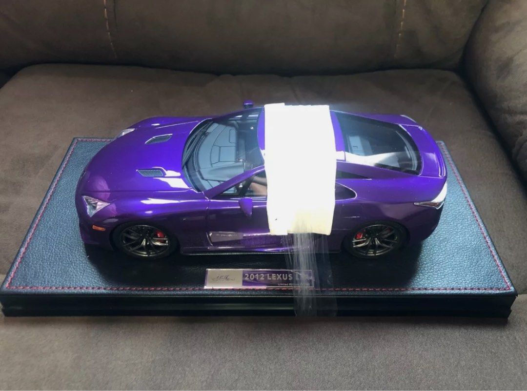 1/18 Ivy Models Lexus LFA Purple resin not Autoart Well gt spirit otto ...