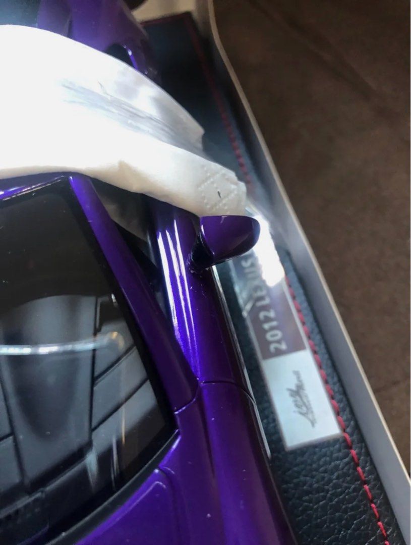 1/18 Ivy Models Lexus LFA Purple resin not Autoart Well gt spirit otto ...