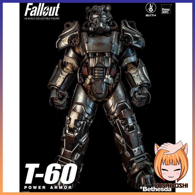1/6th Scale Collectible Figure - Fallout - T-60 Power Armor, Hobbies ...