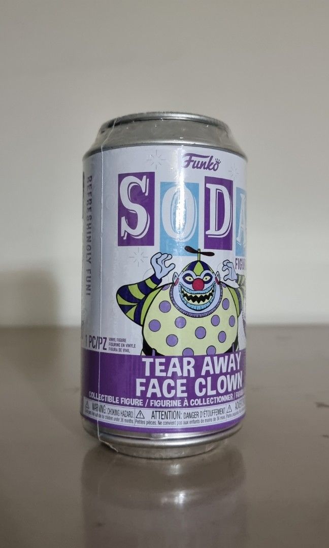 2020 Summer Convention Tear Away Face Clown Funko Soda Sealed! RARE ...