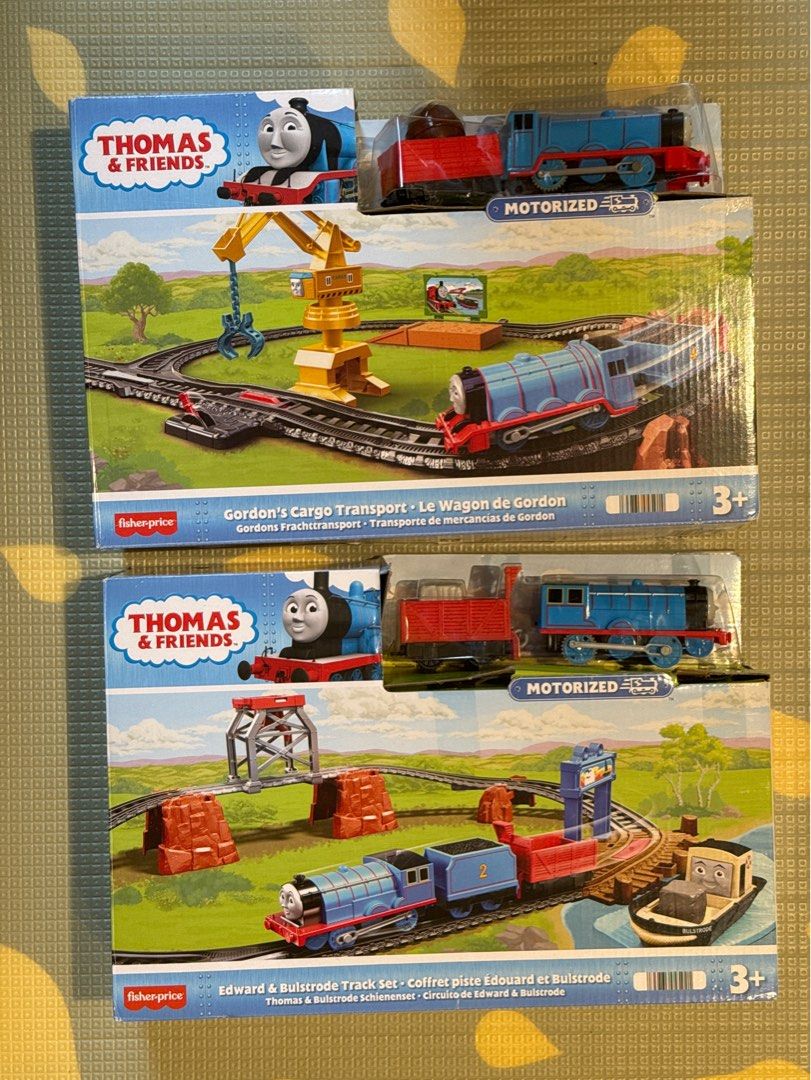2 x Thomas & Friends Motorized Train Sets, Hobbies & Toys, Toys & Games ...
