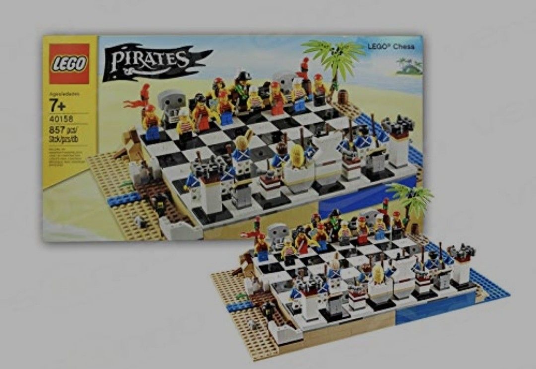 40158 Pirates Chess Set, Hobbies & Toys, Toys & Games on Carousell