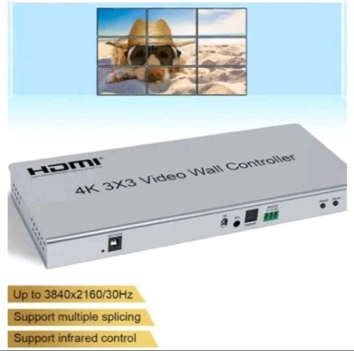 4k 3x3 Video Wall Controler, Computers & Tech, Office & Business ...