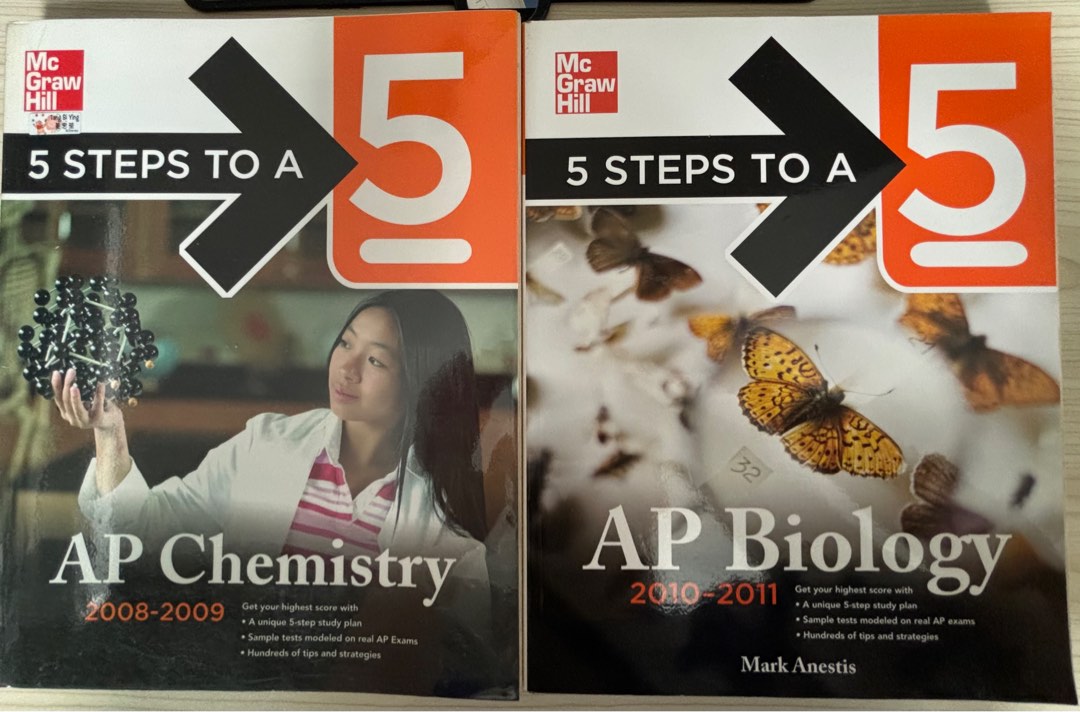 5 steps to AP - biology/ chemistry, Hobbies & Toys, Books & Magazines ...