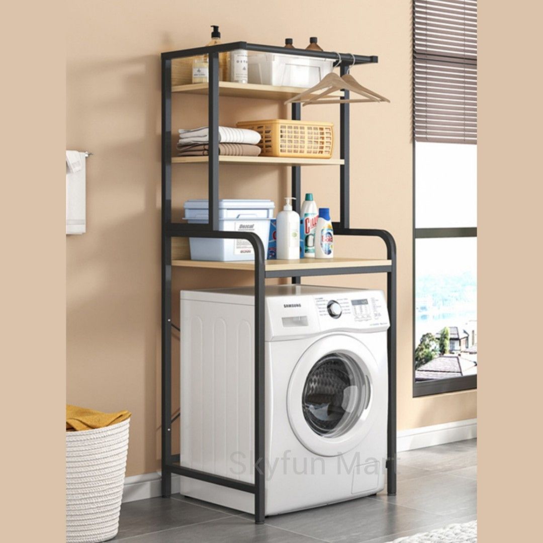 [Free Delivey 免運費] Washing Machine Top Rack, Shelving|洗衣機收納架 [櫃 櫃架 層板 層 ...