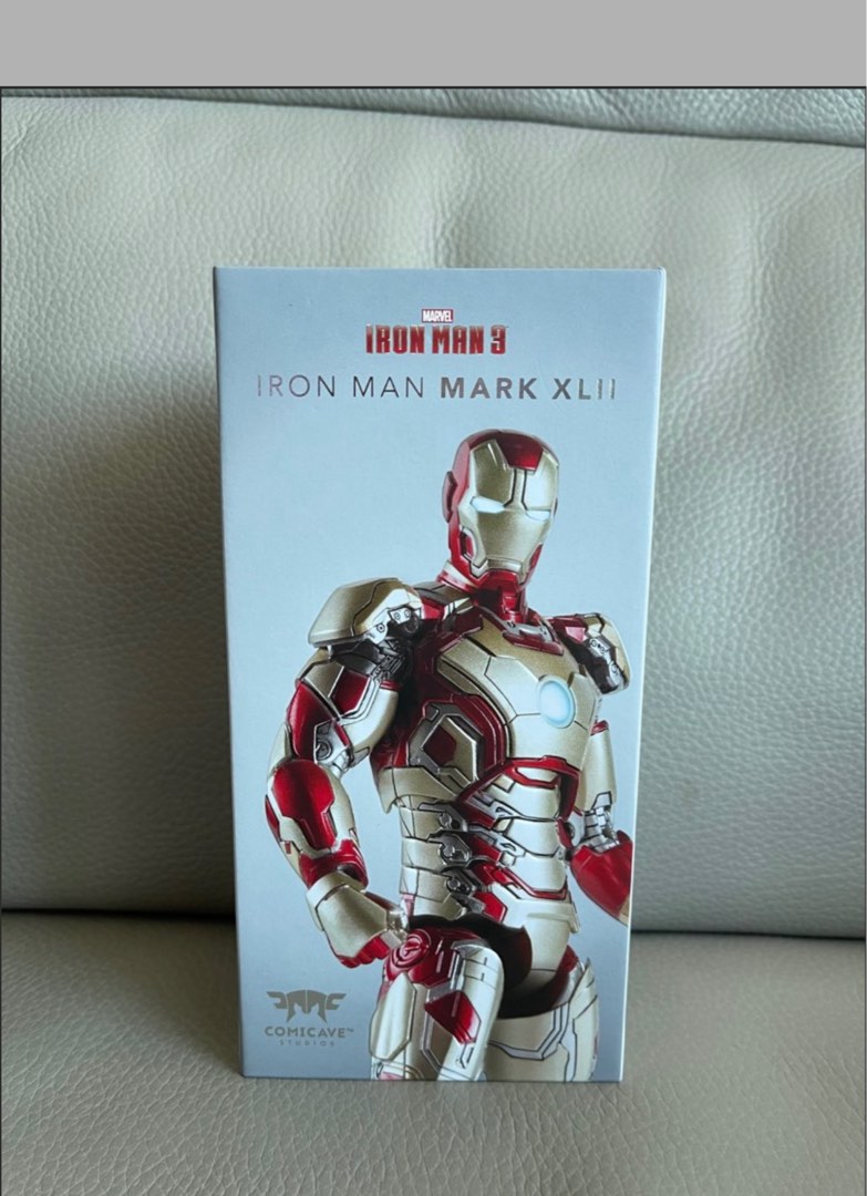 全新 Comicave Diecast 合金 Ironman Iron Man Mark 42 XLII (只曾check 燈), 興趣及遊戲 ...