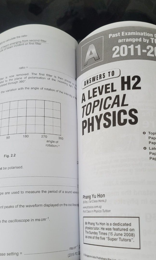 A Level H2 Topical Physics 2011-2020, Hobbies & Toys, Books & Magazines ...