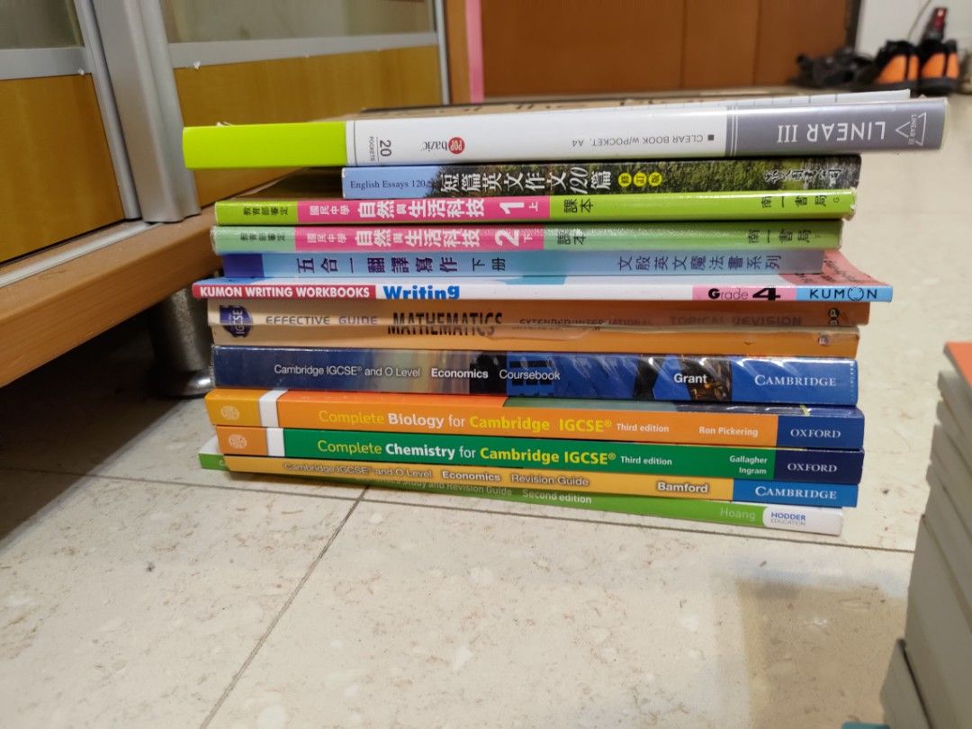 A Level/O Level/N Level/IGCSE assessment books/textbooks, Hobbies ...