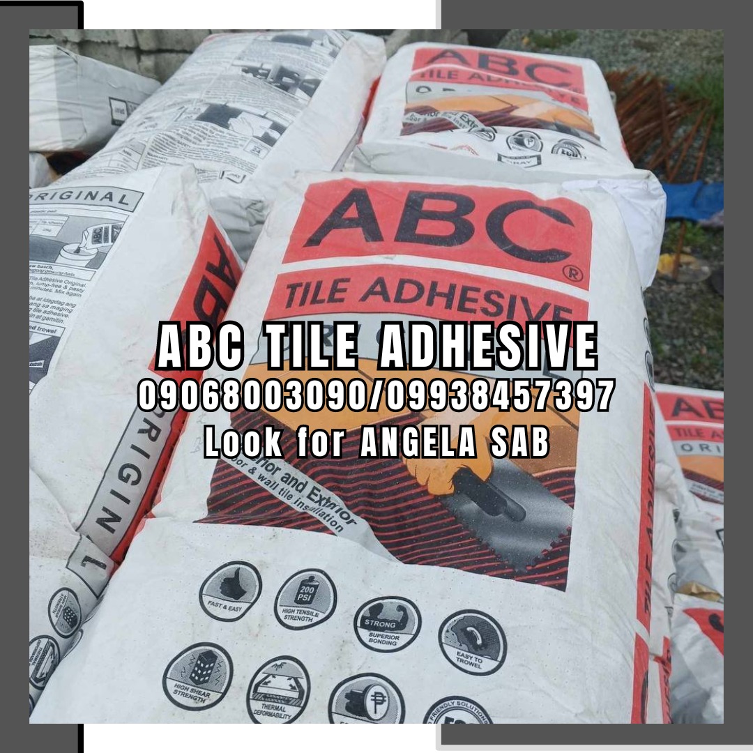 ABC TILE ADHESIVE, Commercial & Industrial, Construction Tools ...