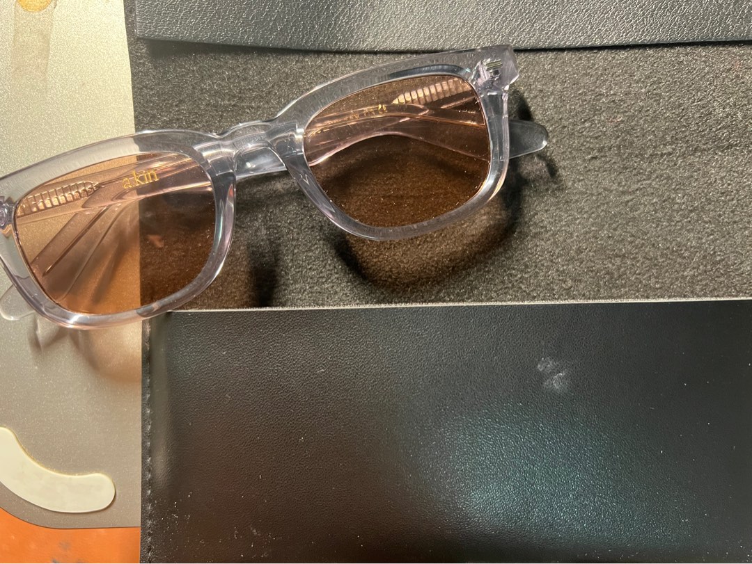 AKIN Tinted Sunglasses, Men's Fashion, Watches & Accessories, Sunglasses & Eyewear on Carousell