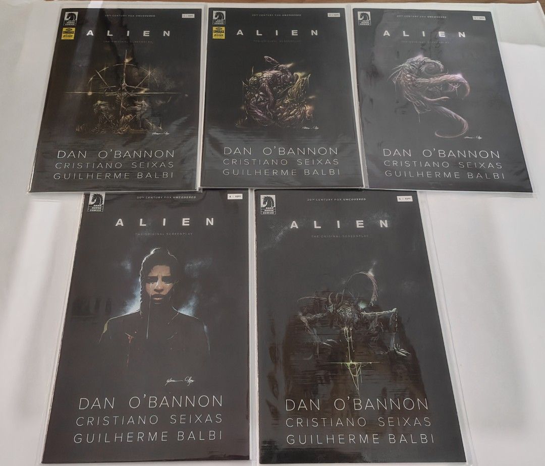 ALIEN: The Original Screenplay 2020, Hobbies & Toys, Books & Magazines ...