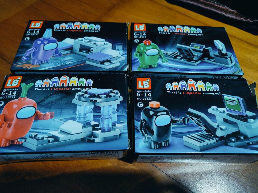 Among Us Lego Sets, Hobbies & Toys, Toys & Games on Carousell