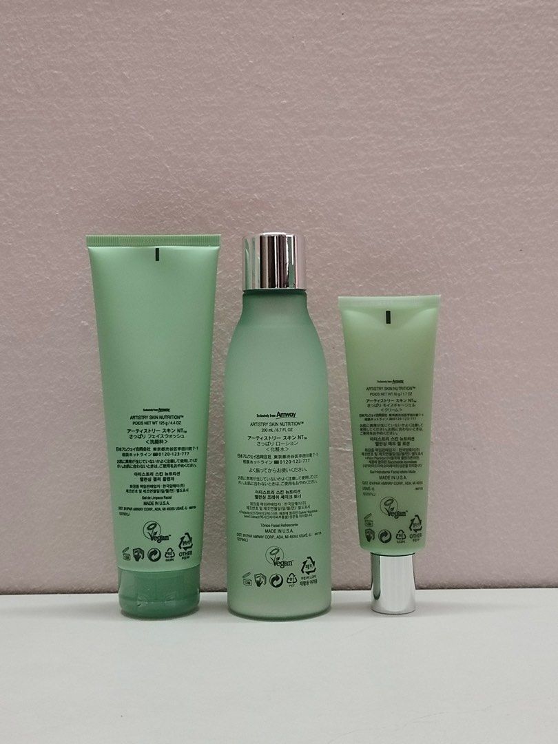 AMWAY ARTISTRY SKIN NUTRITION Balancing Solution 3-Step Set (Full Size ...
