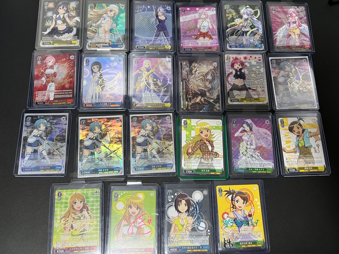 Assorted Weiss Schwarz SPs (Not Pokemon, one piece), Hobbies & Toys ...