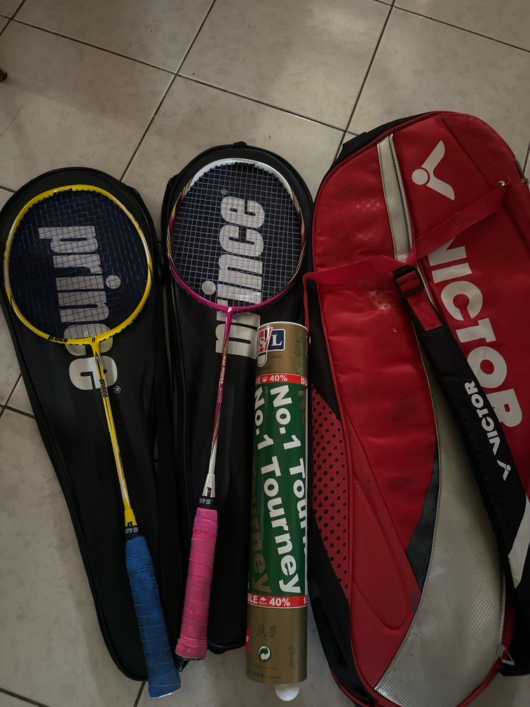 Badminton package, Sports Equipment, Sports & Games, Racket and Ball ...