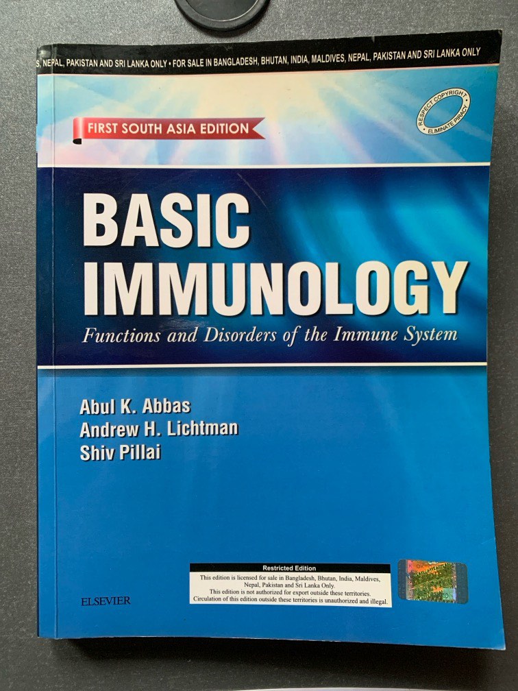 Basic Immunology : Functions and Disorder of Immune System, Hobbies & Toys, Books & Magazines ...
