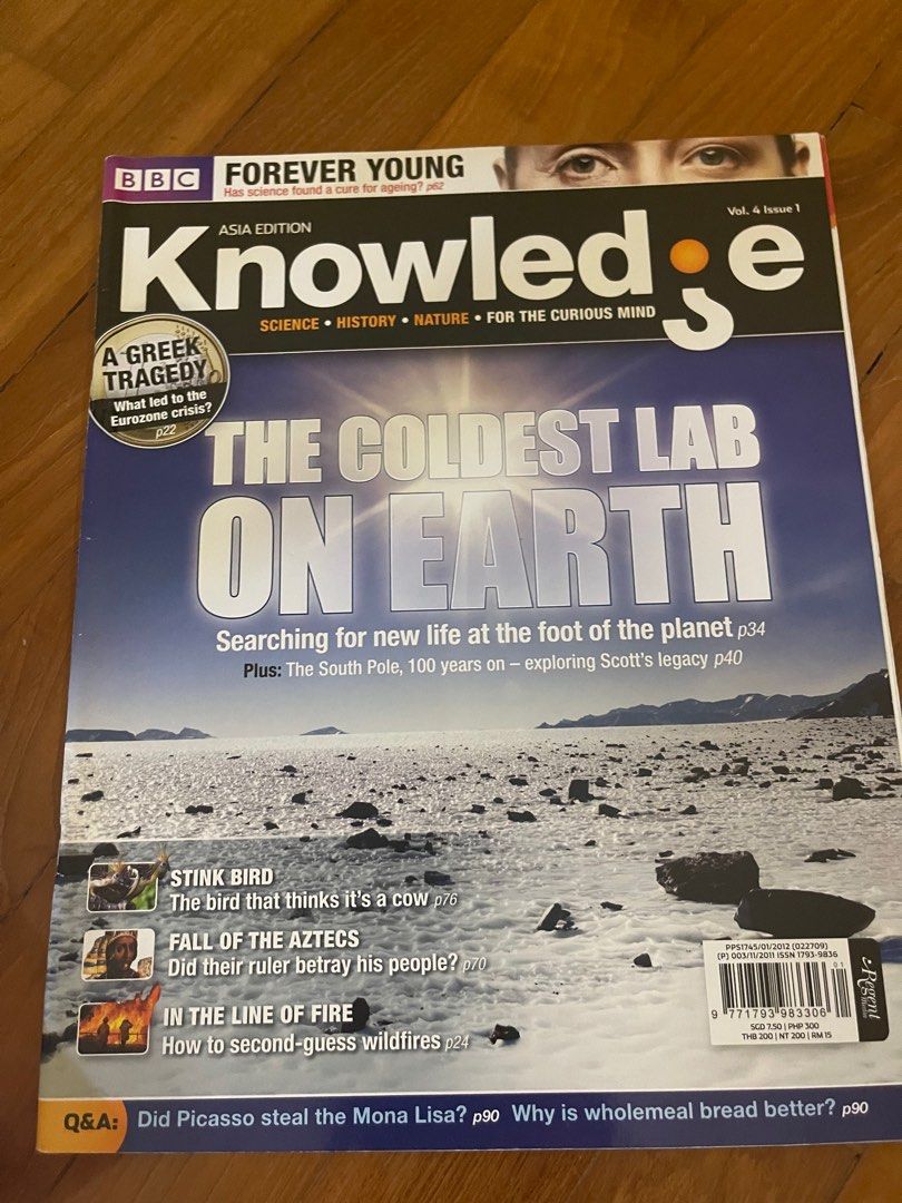 BBC KNOWLEDGE (80 mag), Hobbies & Toys, Books & Magazines, Magazines on ...