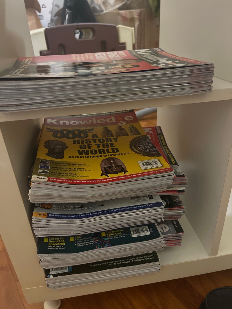 BBC KNOWLEDGE (80 mag), Hobbies & Toys, Books & Magazines, Magazines on ...