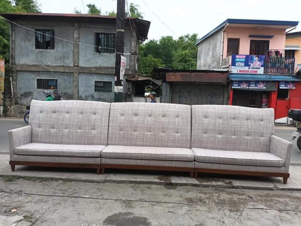 Big and Long High Back Sofa, Furniture & Home Living, Furniture, Sofas ...