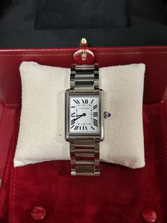 Rare Cartier Vintage Stepped Tank 1970s, Luxury, Watches on Carousell
