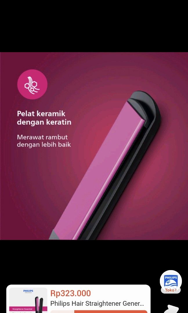 Catokan Philips HP8401 Baru dalam Box Lengkap, Kesehatan & Kecantikan ...