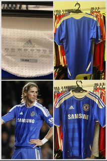Chelsea Home Kit 2011-2012 Fernando Torres, Men's Fashion, Activewear ...